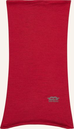 P.A.C. Multifunktionstuch Merino Cell-Wool Pro+ Zum Wenden rot