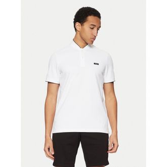 Calvin Klein Poloshirt K10K114139 Wei&szlig; Regular Fit