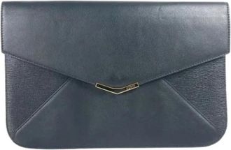 Fendi Sac pochette vintage doccasion - Femme - Pre-owned - Noir - Taille: ONE Size