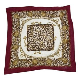 Celine Foulard en soie Pre-owned - Femme - Pre-owned - Multicolore - Taille: ONE Size