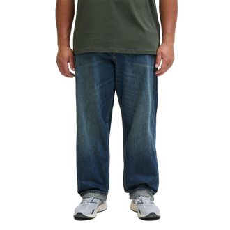 Jack & Jones Male Relaxed Fit Jeans Plus Size JJICHRIS JJORIGINAL AKM 918 NOOS PLS Relaxed Fit Jeans