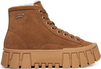 Tommy Jeans Schn&uuml;rschuhe Tommy Jeans Tjw Platform Sneaker Mc Wl EN0EN03134 Braun