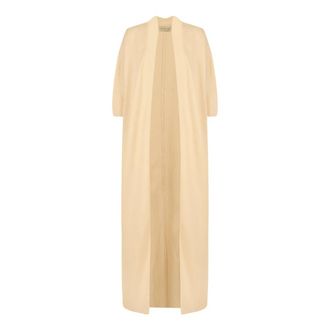 Cortana Dakota Langer Mantel - - Blouses & Shirts - Damen - Beige - L
