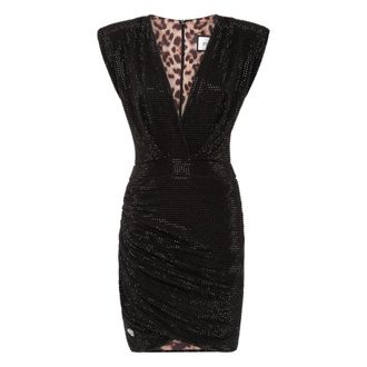 Philipp Plein Femme, Robes, Noir, Taille: 40 FR Short Robes