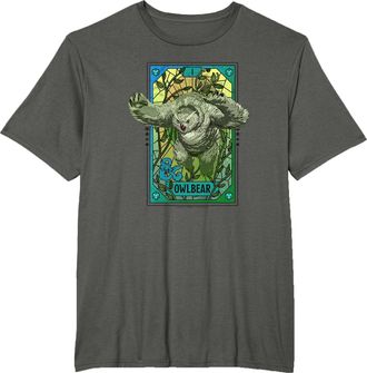 Dungeons & Dragons Honor Among Thieves Owlbear Tarot Card T-Shirt