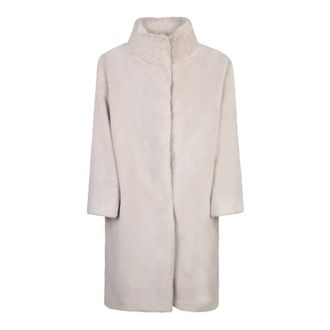 Herno Chantilly Kunstpelzmantel - - Coats - Damen - Wei&szlig; - L