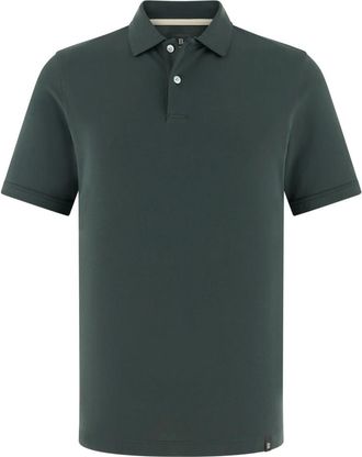 Boggi Milano Homme, Tops, Vert, Taille: L Polo en Piqu&eacute; B Tech B Haute Performance