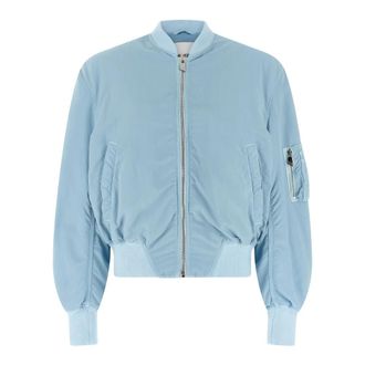 The Attico Anja Bomberjacke - - Jackets - Damen - Blau - XS