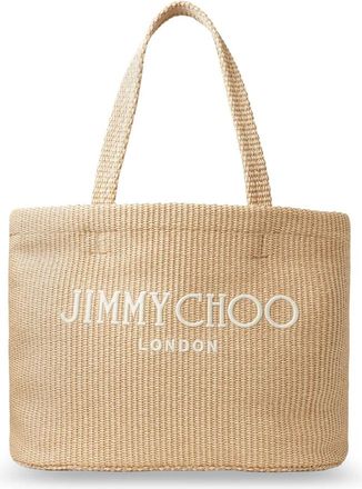 Jimmy Choo London Femme, Sacs, Beige, Taille: ONE Size Tote Bag