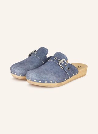 Softclox Clogs Leslie Mit Nieten blau