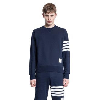 Thom Browne Loopback 4-Bar Sweatshirt