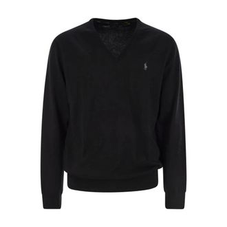 Polo Ralph Lauren Homme, Pulls, Noir, Taille: L Pull Ras du Cou