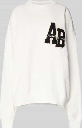 Anine Bing Oversized Sweatshirt mit Label-Detail