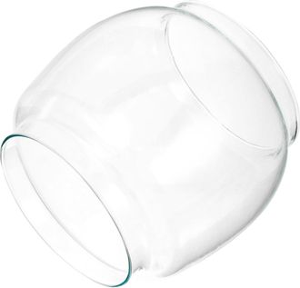 BESPORTBLE Vintage Glas Petroleumlampenschirm 195cm Ersatz &Ouml;llampen Zylinder aus Transparentem Glas Kompatibel mit Kleinen Petroleumlampen f&uuml;r Innenbereich Wohnz