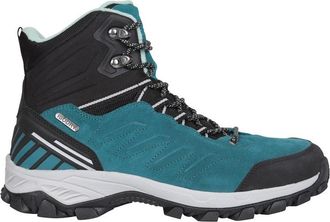 Mountain Warehouse Wanderstiefel f&uuml;r Damen, Leder, Wasserfest (Dunkles Aquamarin)