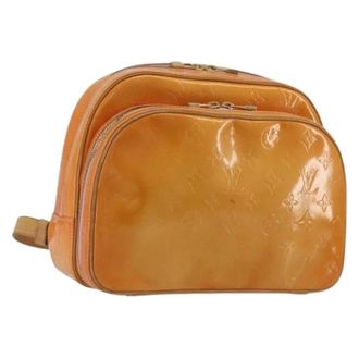 Louis Vuitton Pre-owned Patent Leather Backpack - - Pre-owned - Damen - Gelb - ONE SIZE