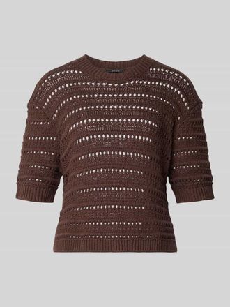 OPUS Regular Fit Sweatshirt mit Lochmuster Modell Mina