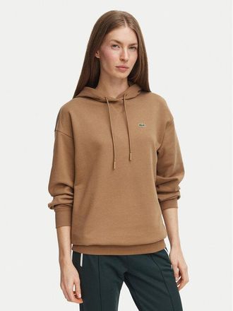 Lacoste Sweatshirt SF7612 Hellbraun Oversize