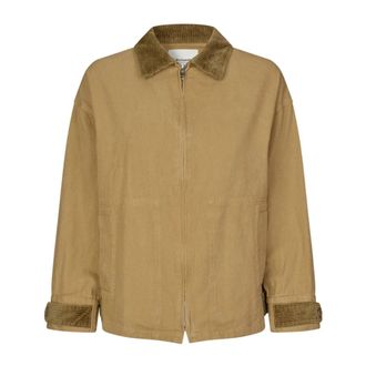 Lollys Laundry Coole Cordjacke mit Rei&szlig;verschluss vorne - - Jackets - Damen - Beige - XS