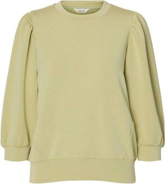 Selected Damen Sweatshirt SLFTENNY 3/4-Arm