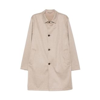 Kired Peak Mantel - - Coats - Herren - Beige - XL