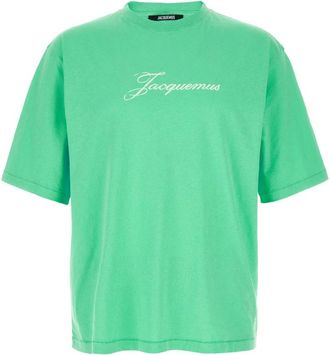 Jacquemus Homme, Tops, Vert, Taille: L Le T-shirt