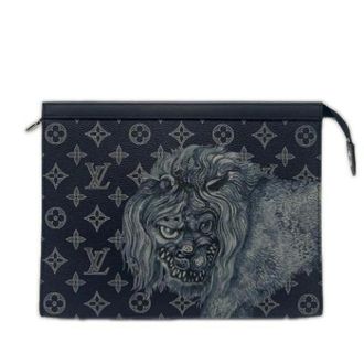 Louis Vuitton Sac pochette Pre-owned - Homme - Pre-owned - Noir - Taille: ONE Size