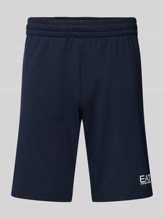 Emporio Armani Sweatshorts mit Label-Print