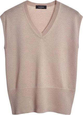 Gran Sasso 58201 V-Ausschnitt Strickware - - Knitwear - Damen - Rosa - XS