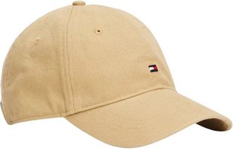 Tommy Hilfiger Herren Cap Flag Soft Panel aus Baumwolle, Beige (Clayed Pebble), Einheitsgr&ouml;&szlig;e