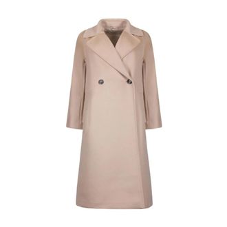Max Mara Resina Coat - - Coats - Damen - Beige - 2XS