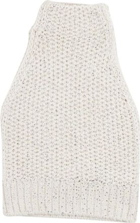 Ermanno Scervino Femme, Tops, Blanc, Taille: 40 FR Hauts sans manches