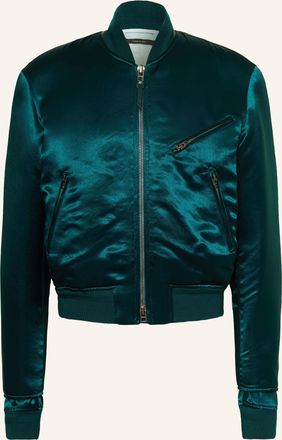 Tom Ford Satinblouson gruen