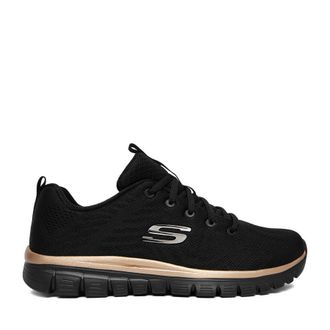 Skechers Sneakers Skechers CEO-GRACEFUL 12615 BKRG Schwarz
