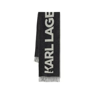 Karl Lagerfeld K/Essential Schal - - Accessories - Damen - Grau - ONE SIZE
