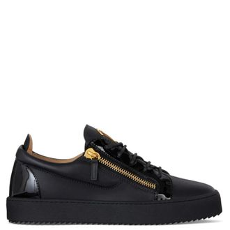 Giuseppe Zanotti Homme, Chaussures, Noir, Taille: 45 EU Baskets Signature