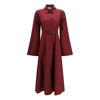 Gabriela Hearst Carmina Hemdbluse - - Dresses - Damen - Rot - M
