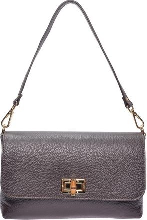 Roberta M Kastanienbraun Rindsledertasche