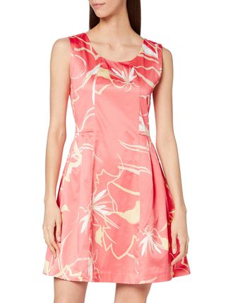 Sidecar Damen Cinta-V17 Kleid, Casual, Mehrfarbig (Estampado), Large