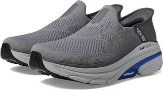 Skechers Baskets Mains-Libres pour Homme avec Rembourrage Max Arch Fit Fortuitous 2.0, Textile Anthracite, 40 EU