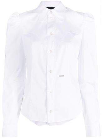 Dsquared2 chemise &agrave; manches longues - Blanc