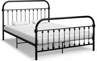 vidaXL Metal Winer 120x200 cm Robust et Classic Diverses Couleurs Couleur : noir