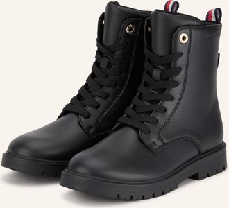 Tommy Hilfiger Schn&uuml;rboots schwarz