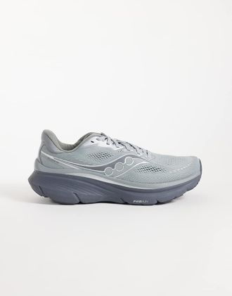Saucony Guide 19 baskets de running gris et argent