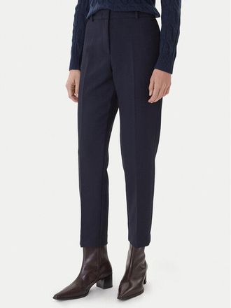 Tommy Hilfiger Stoffhose WW0WW48355 Dunkelblau Straight Fit