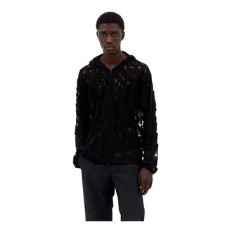 Post Archive Faction (PAF) Kapuzenpullover mit Ausschnitten - - Sweatshirts & Hoodies - Herren - Schwarzk - L