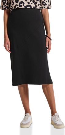 Street One Damen A361771 Knielanger Rock, Schwarz, 44W