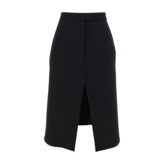 Alexander McQueen Cutaway Bleistiftrock - - Skirts - Damen - Schwarzk - S