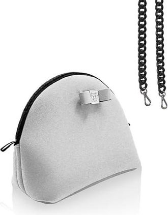 Save My Bag T-Moon Lycra Satin Sac pour femme, Platinum, Platine