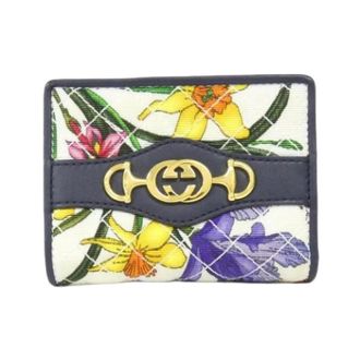 Gucci Portefeuille Vintage (pli double) Pre-owned - Femme - Pre-owned - Multicolore - Taille: ONE Size